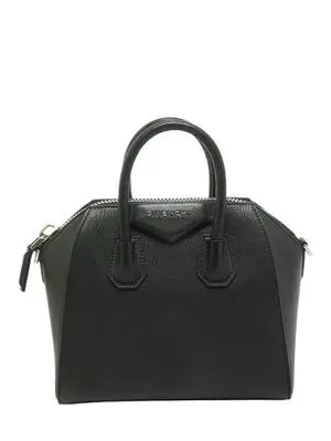 Givenchy Givenchy Mini Antigona Leather Tote Bag Black