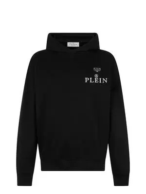 Philipp Plein Logo Hoodie - Black