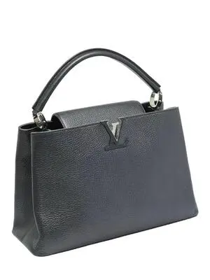 LOUIS VUITTON Capucines Mm Tote Bag - Grey