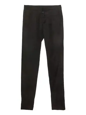 MAISON MARGIELA Slim-fit Gabardine Trousers - Black