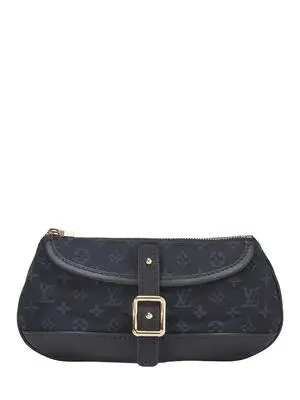LOUIS VUITTON Louis Vuitton Mini Lin Canvas Anne-Sophie Clutch