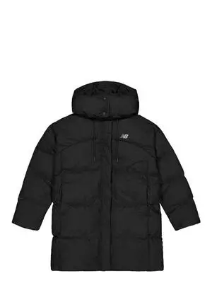 NEW BALANCE Winter Warm Down Coat Asia Sizing - Black