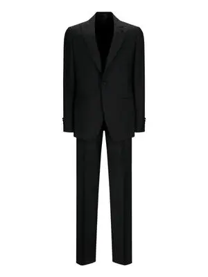 LARDINI Single-button Suit - Black