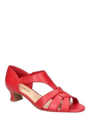 EASY WORKS BY EASY STREET Essie Sandal By - Red