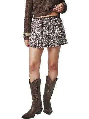 FLORENCE BY MILLS Florence By Mills Floral Print Mini Skirt Pony