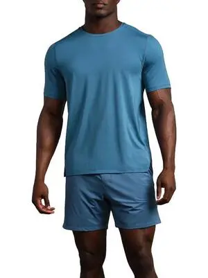 RHONE Endure Performance T-shirt - Ash Blue