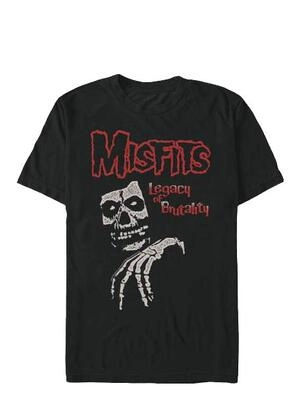 MISFITS Legacy Of Brutality Short Sleeve Graphic T-shirt - Black