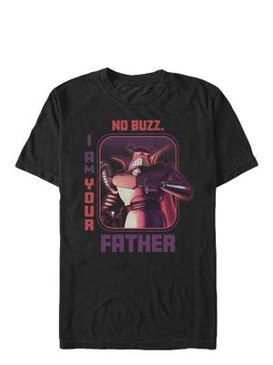 TOY STORY Zurg I Am Your Father Short Sleeve Graphic T-shirt - Black