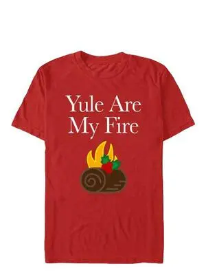 BACKSTREET BOYS Yule Are My Fire Graphic T-shirt - Red