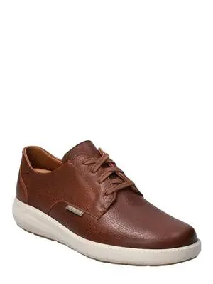 Mephisto Joris Suede Lace-up Sneakers - Hazelnut