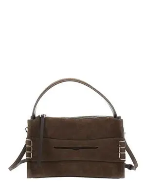 JW Anderson J.W. ANDERSON Suede Loafer Small Bag Multicolor