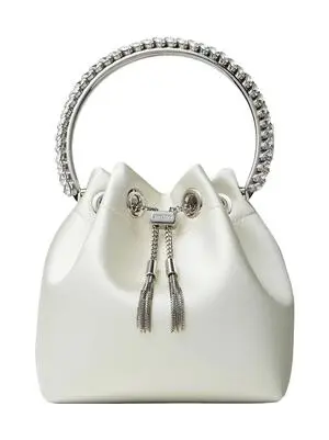 JIMMY CHOO Bucket Bag - Silver