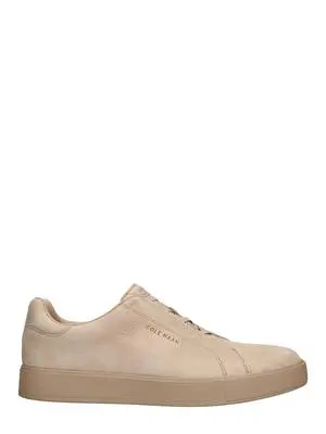 Cole Haan Cole Haan Leather GrandPrø Luxe Slip-On Sneakers Brown