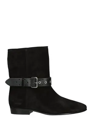 Isabel Marant Étoile Suede Reena Ankle Boots - Black