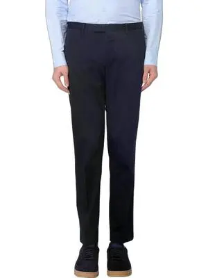 PT TORINO Straight-leg Cotton Trousers - Blue