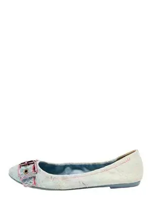 LOUIS VUITTON Monogram Ballet Flats - Blue