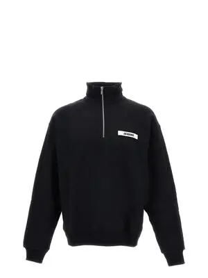 Jacquemus Zip Up High Neck Sweatshirt - Multicolor