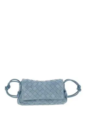 Bottega Veneta BOTTEGA VENETA Notturno Bag - Suede Intrecciato Weave Multicolor