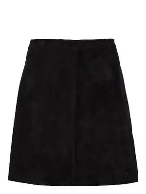 Stouls Lucie Leather Miniskirt - Black
