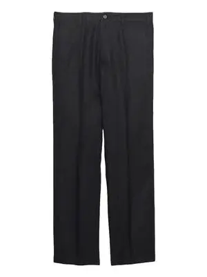 Prada Linen Trousers - Black