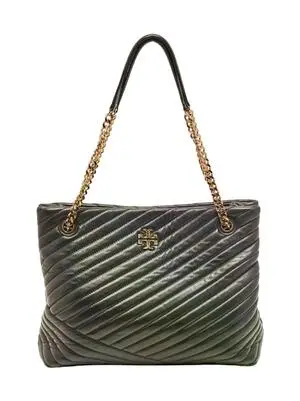 Tory Burch Kira Chevron Tote Bag - Black