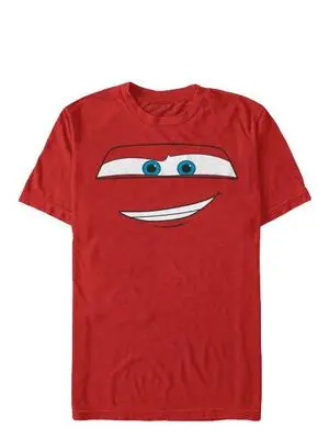 CARS Lightning Mcqueen Big Face Graphic T-shirt - Red