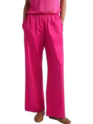 LESET Yoko Cotton Pants - Amaranth