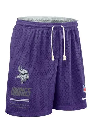 Nike Minnesota Vikings Sideline Reversible Dri-fit Nfl Shorts - Purple