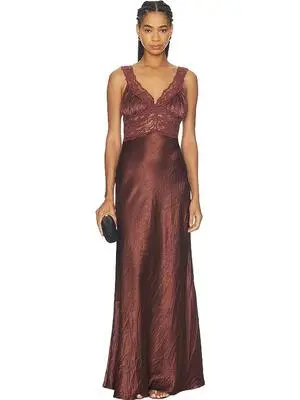 Arcina Ori Eveline Maxi Dress - Chocolate