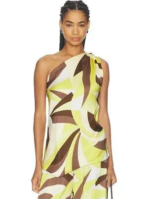 Faithfull The Brand Kortez Top - Yellow