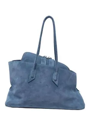Attico THE ATTICO La Passeggiata Medium Leather Shoulder Bag Multicolor
