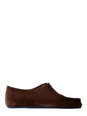 JIL SANDER Suede Wallabee Casual Shoes - Brown