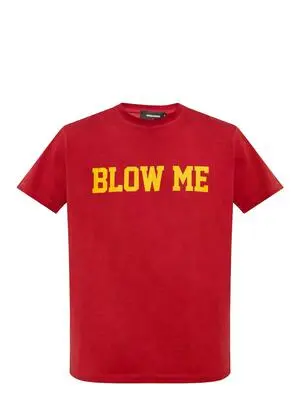 Dsquared2 Blow Me T-shirt - Red