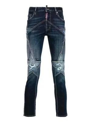 Dsquared2 Super Star Slim-cut Jeans - Blue