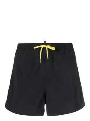 Dsquared2 X Pac-man Logo Swim Shorts - Black