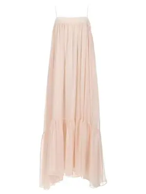 ROTATE BY BIRGER CHRISTENSEN Chiffon Maxi Dress - Multicolor