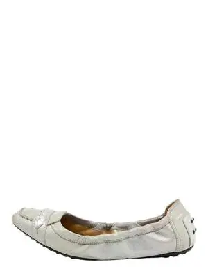TOD'S Tod's Vintage Suede Ballet Flats