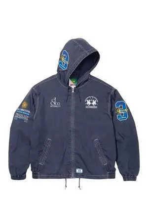 Supreme Supreme X La Martina Lightweight Hooded Jacket Navy