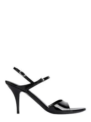 Balenciaga Avenue Bow Heeled Sandals 90 - Black