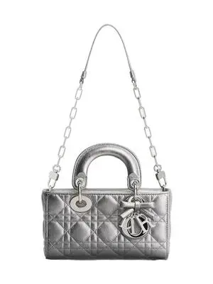 Dior Mini Lady D-joy Bag - Gray