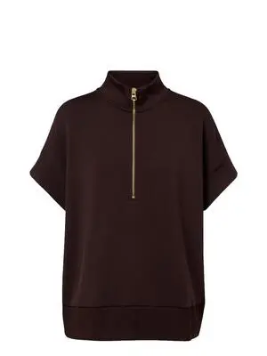 Varley Ritchie Half-zip Sweater - Brown