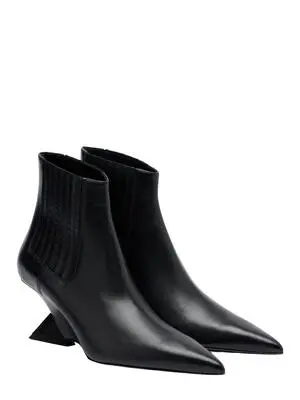 ATTICO The Attico Cheope Leather Ankle Boots