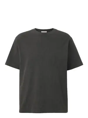 THE ROW Maiko Cotton Jersey T-shirt - Grey