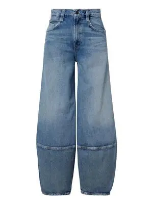 AGOLDE Lantern Barrel-leg Jeans - Blue