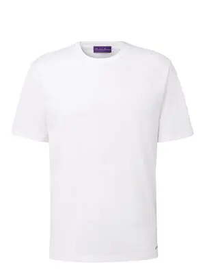 Ralph Lauren Purple Label Cotton Jersey T-shirt - White