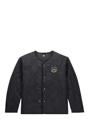 CONVERSE Quilted Liner Jacket With Logo Detail - Black