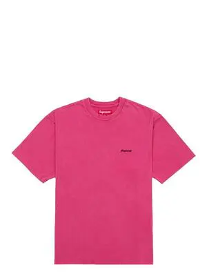 Supreme Washed Short Sleeve Top - Pink