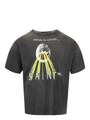 SAINT MXXXXXX Egg Tee Shirt - Black