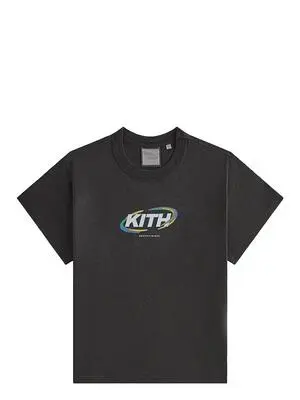 Kith Spiral Mulberry Vintage T-shirt - Black