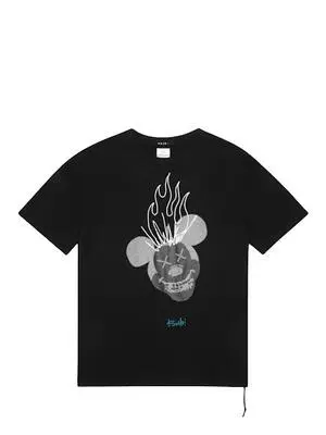 Ksubi Burn Biggie Short Sleeve Tee Shirt - Black